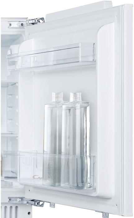 Candy CMLS68EWK One door table top, Static vented Integrated Fridge ...